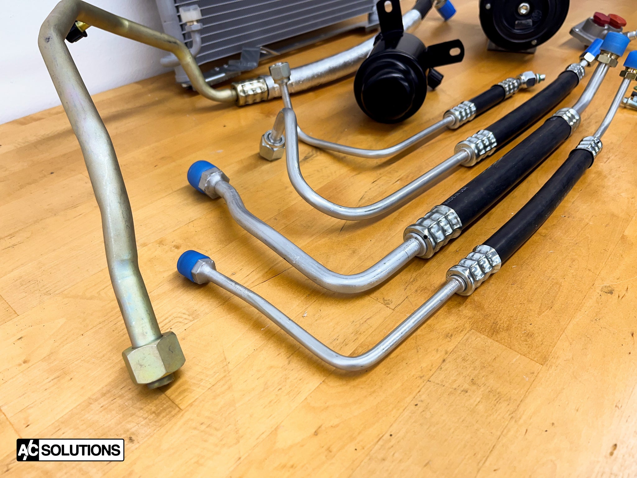 A/C Solutions plug-and-play R134a Sanden conversion