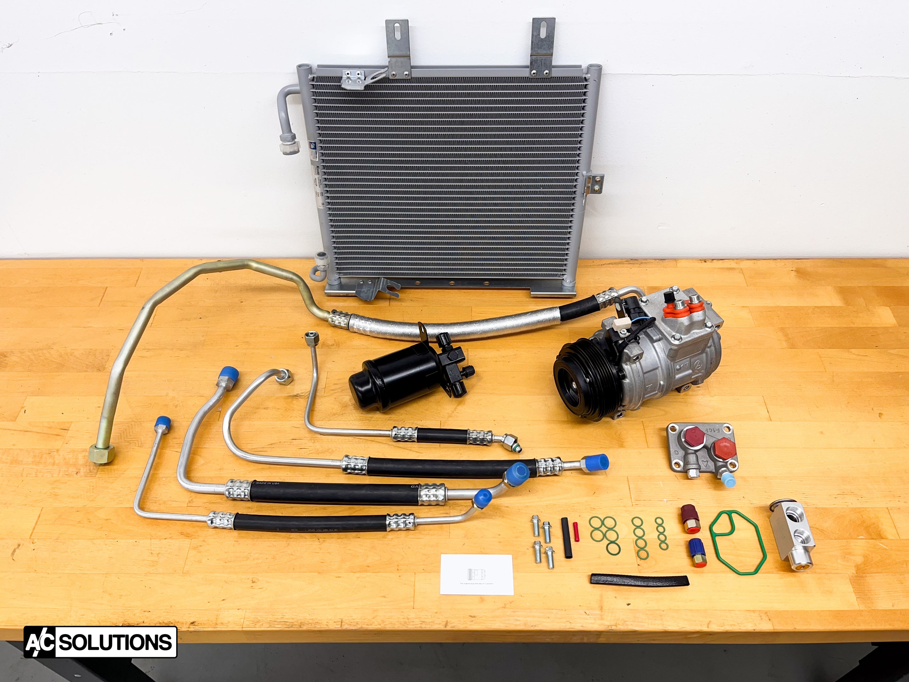 A/C Solutions plug-and-play R134a Sanden conversion