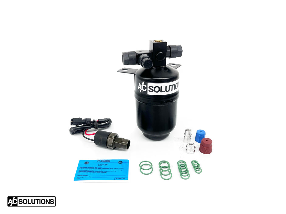 A/C Solutions plug-and-play R134a Sanden conversion
