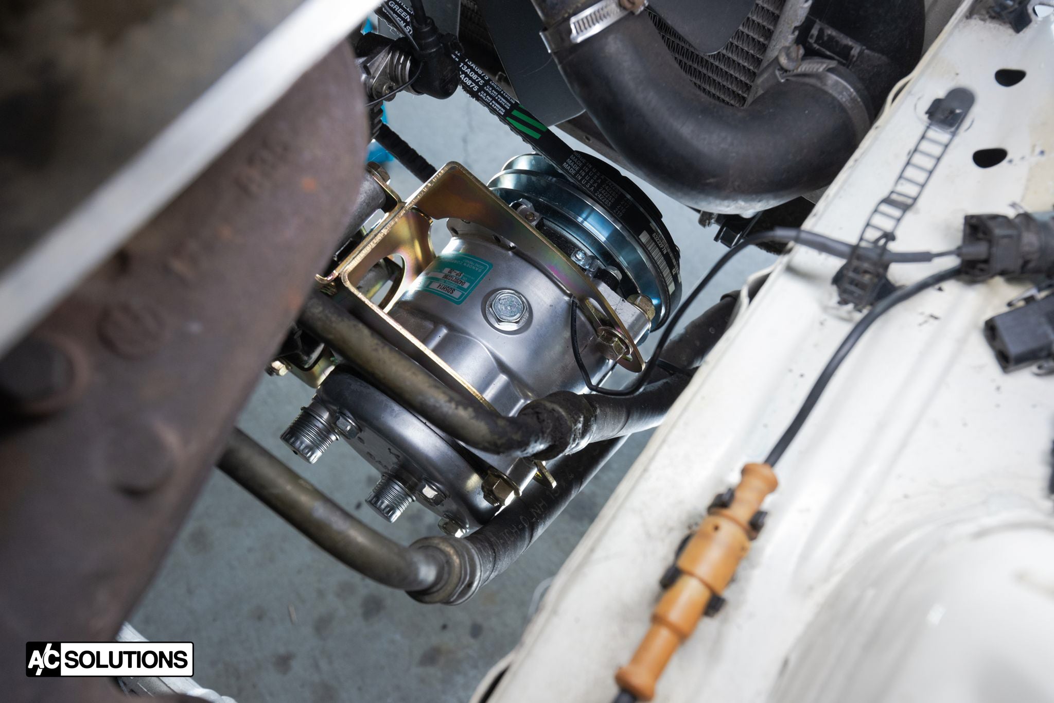 A/C Solutions plug-and-play R134a Sanden conversion