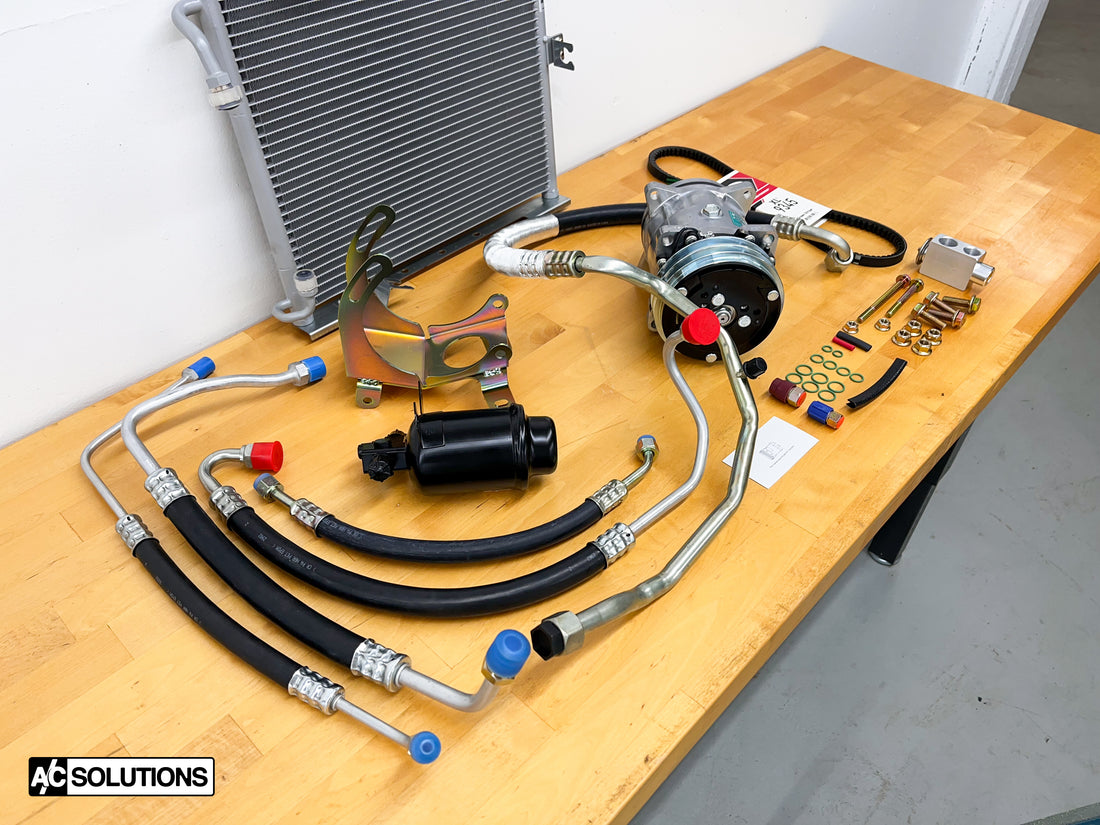 A/C Solutions plug-and-play R134a Sanden conversion